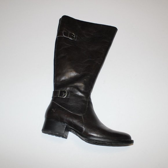 Born | Shoes | Born Gibb Grey Wide Shaft Riding Boot Us 95m | Poshmark